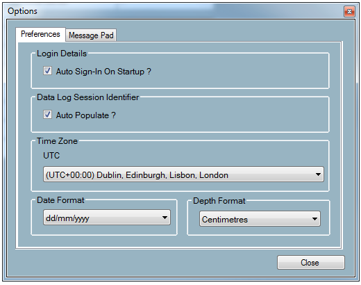 Data Collector – Radiodetection Support