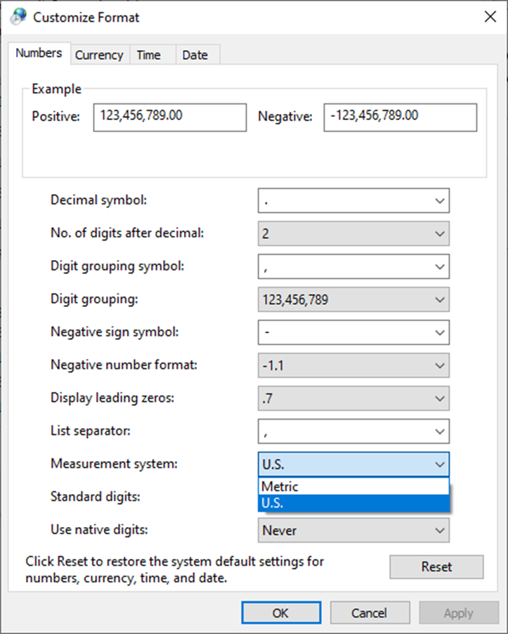 Tools 'dropdown' menu – Radiodetection Support