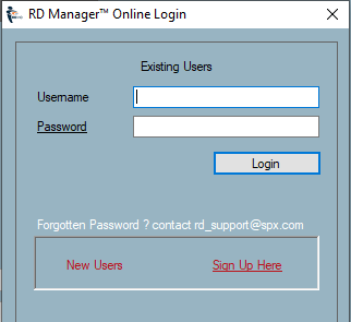 Creating an RD Manager Online account – Radiodetection Support